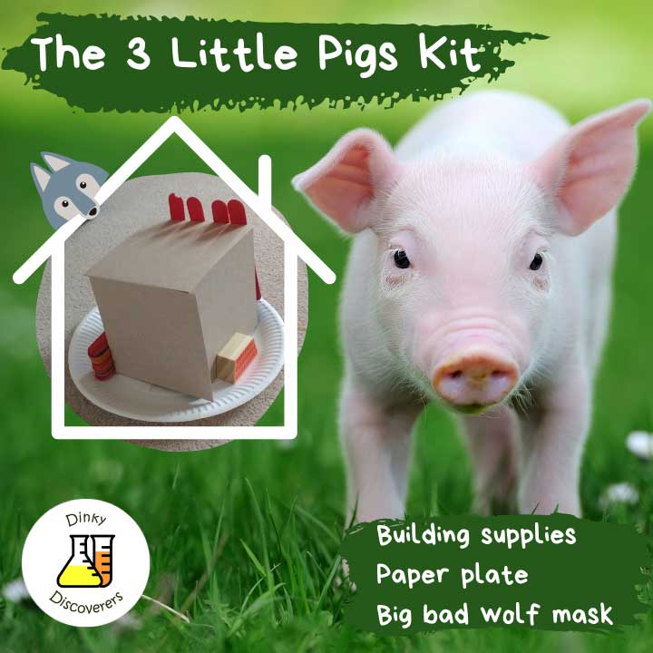 Three Little Pigs Wolf Mask